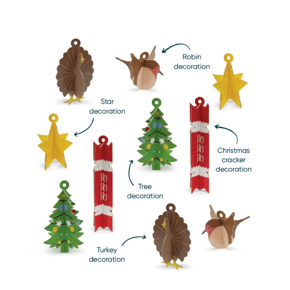 Kraft Bauble Crackers (Box of 50) – Christmas Cracker Warehouse