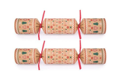 Kraft Bauble Crackers (Box of 50) – Christmas Cracker Warehouse
