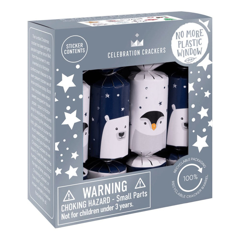 Mini Crackers & Bonbons - Penguin & Polar Bear (8 Pack) – Christmas ...